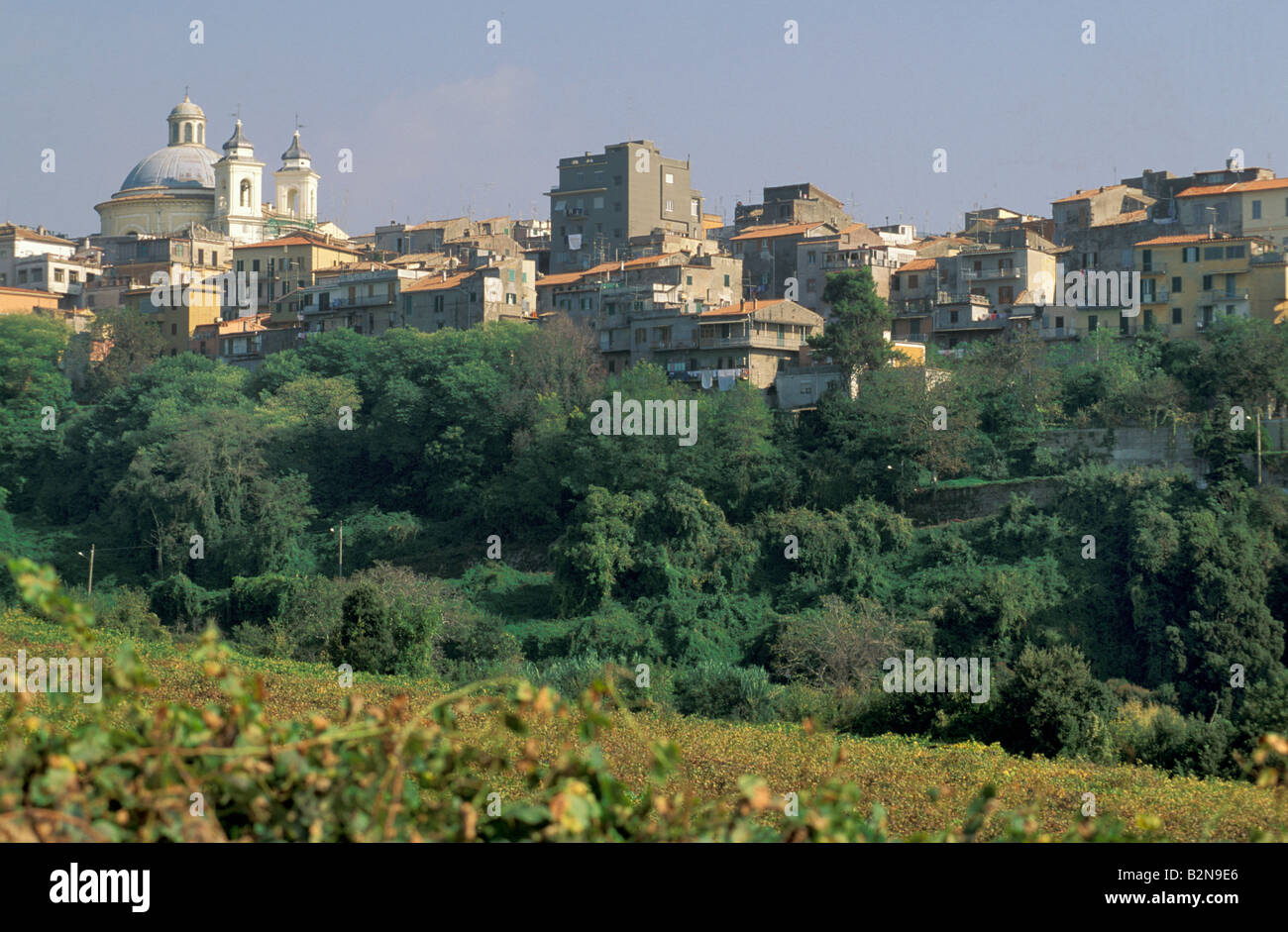 village view, ariccia, italy Stock Photo - Alamy