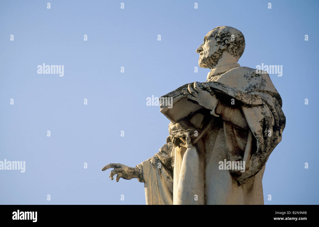 g. da palestrina statue, rocca di papa, italy Stock Photo - Alamy