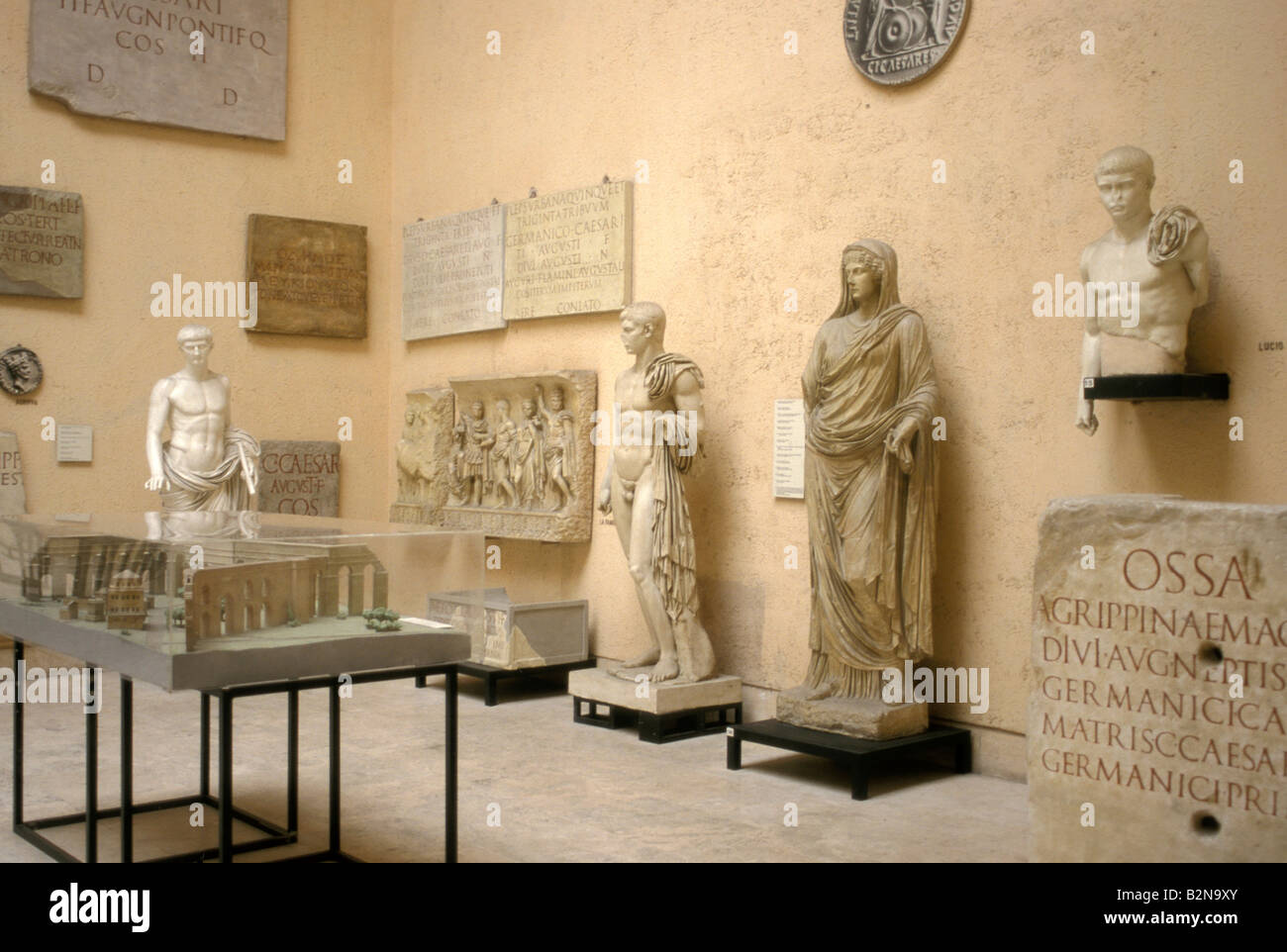 roman civilization museum, rome, italy Stock Photo - Alamy
