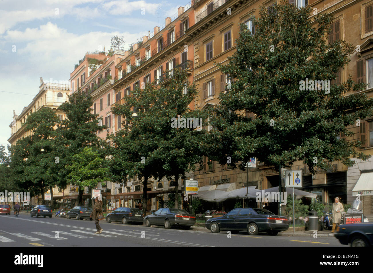 via veneto, rome, italy Stock Photo - Alamy