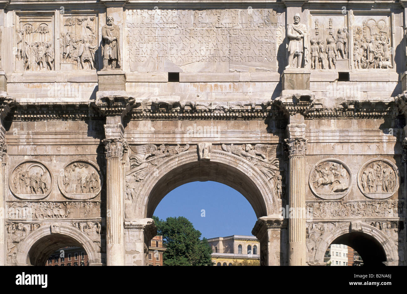 constantine arch, rome, italy Stock Photo - Alamy