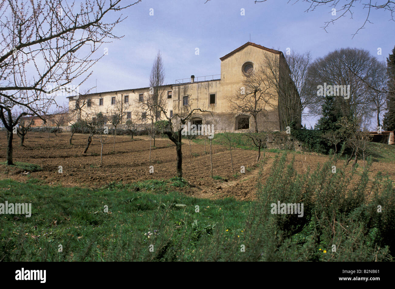 montecarlo convent, san giovanni valdarno, italy Stock Photo - Alamy