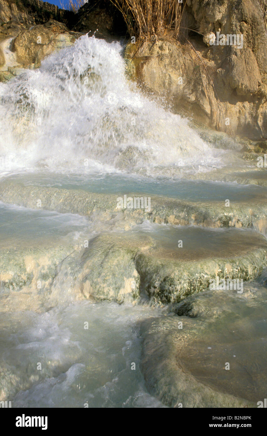 natural thermal baths, saturnia, italy Stock Photo - Alamy