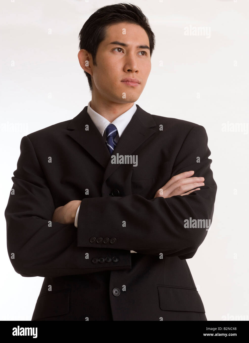 Businessman standing up hi-res stock photography and images - Alamy