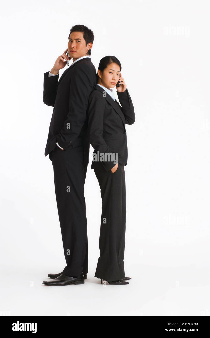 Two women talking back view Cut Out Stock Images & Pictures - Alamy