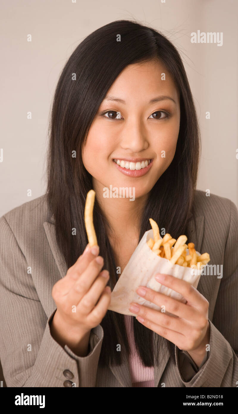 Chinese food french fries hi-res stock photography and images - Alamy