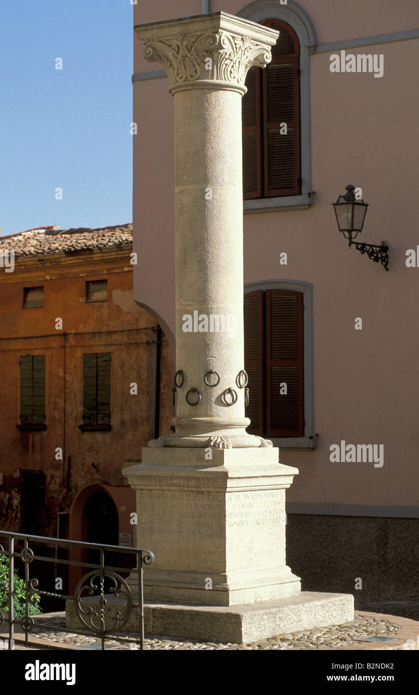 colonna degli anelli, bertinoro, italy Stock Photo - Alamy