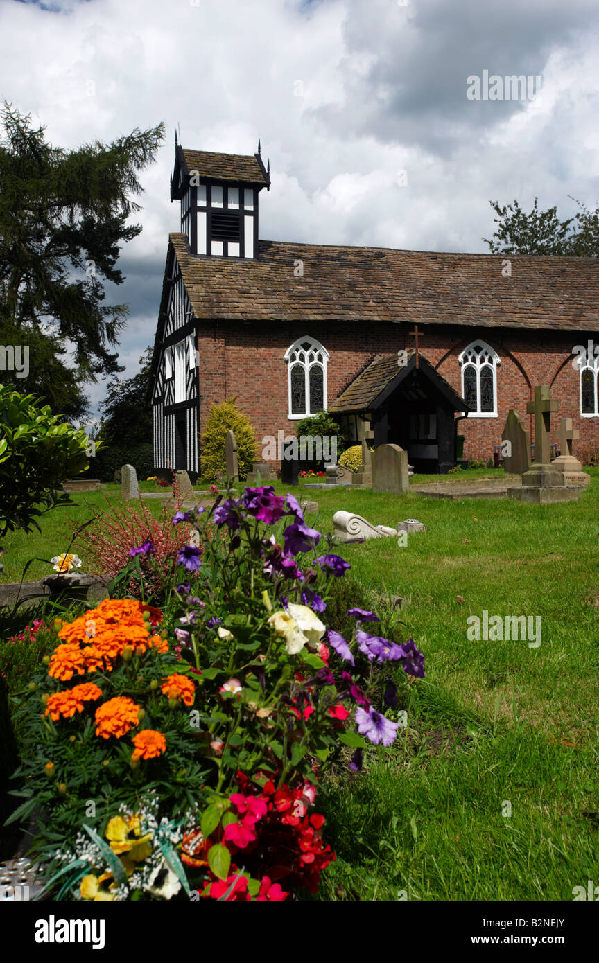 All Saints Church Siddington Cheshire UK Stock Photo - Alamy