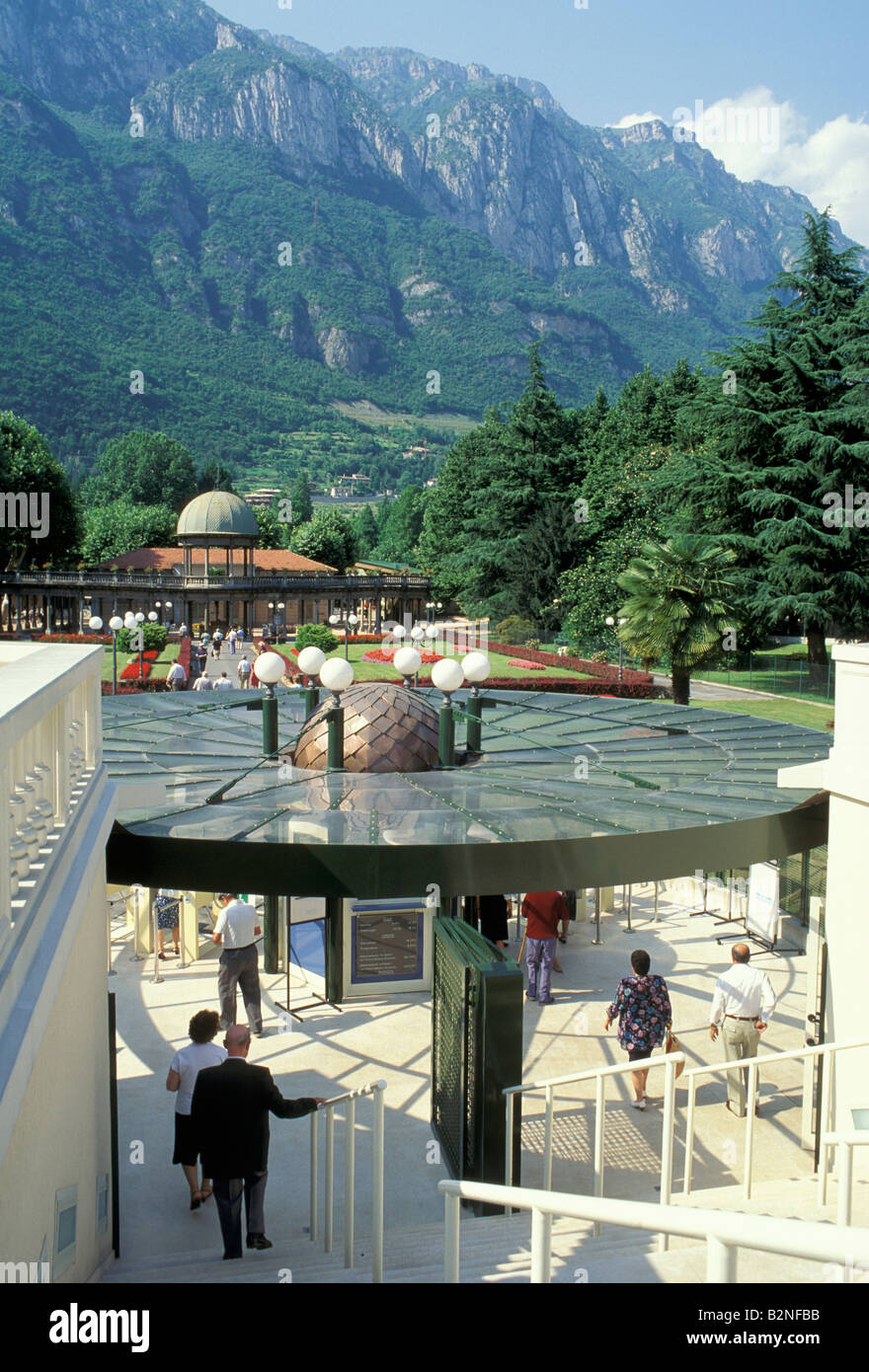 thermal baths, boario terme, italy Stock Photo - Alamy