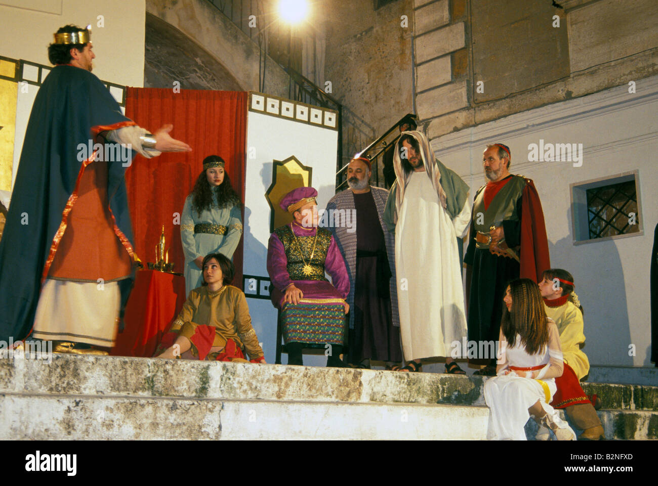 rites of holy week, oria, Italy Stock Photo - Alamy