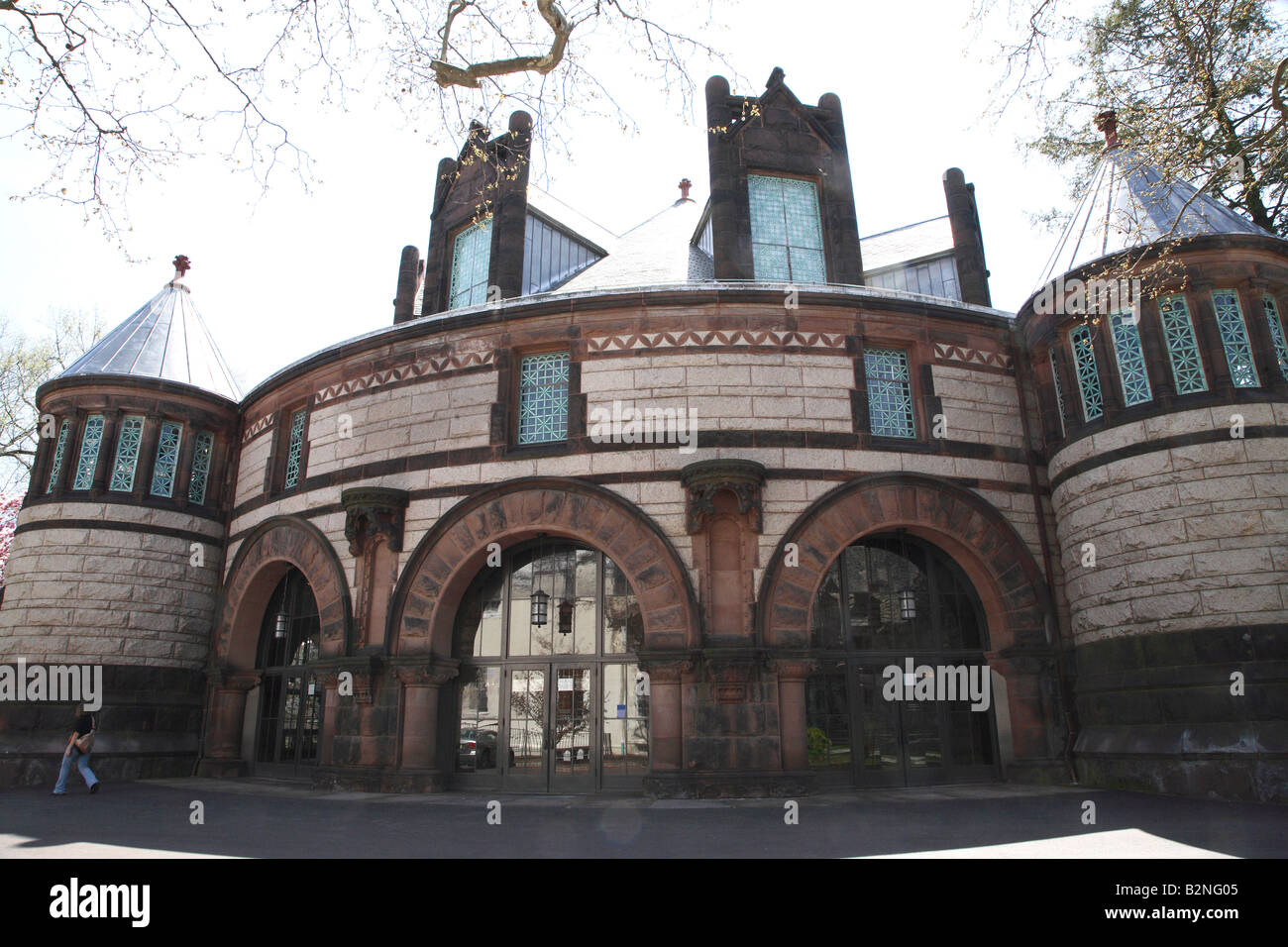 Front (north side ) of Alexander Hall at Princeton University Stock ...