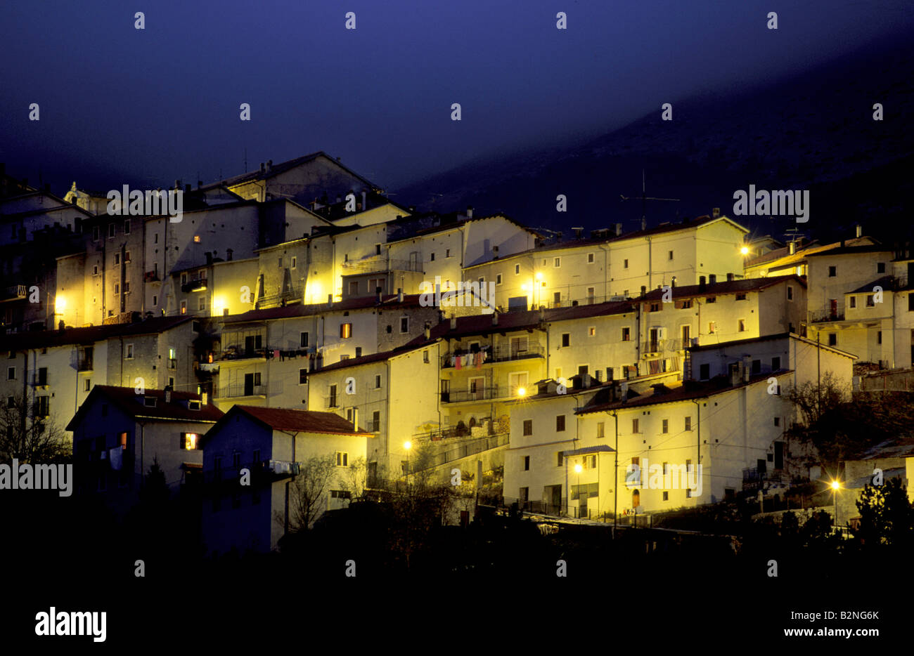 opi village, abruzzo national park, Italy Stock Photo - Alamy