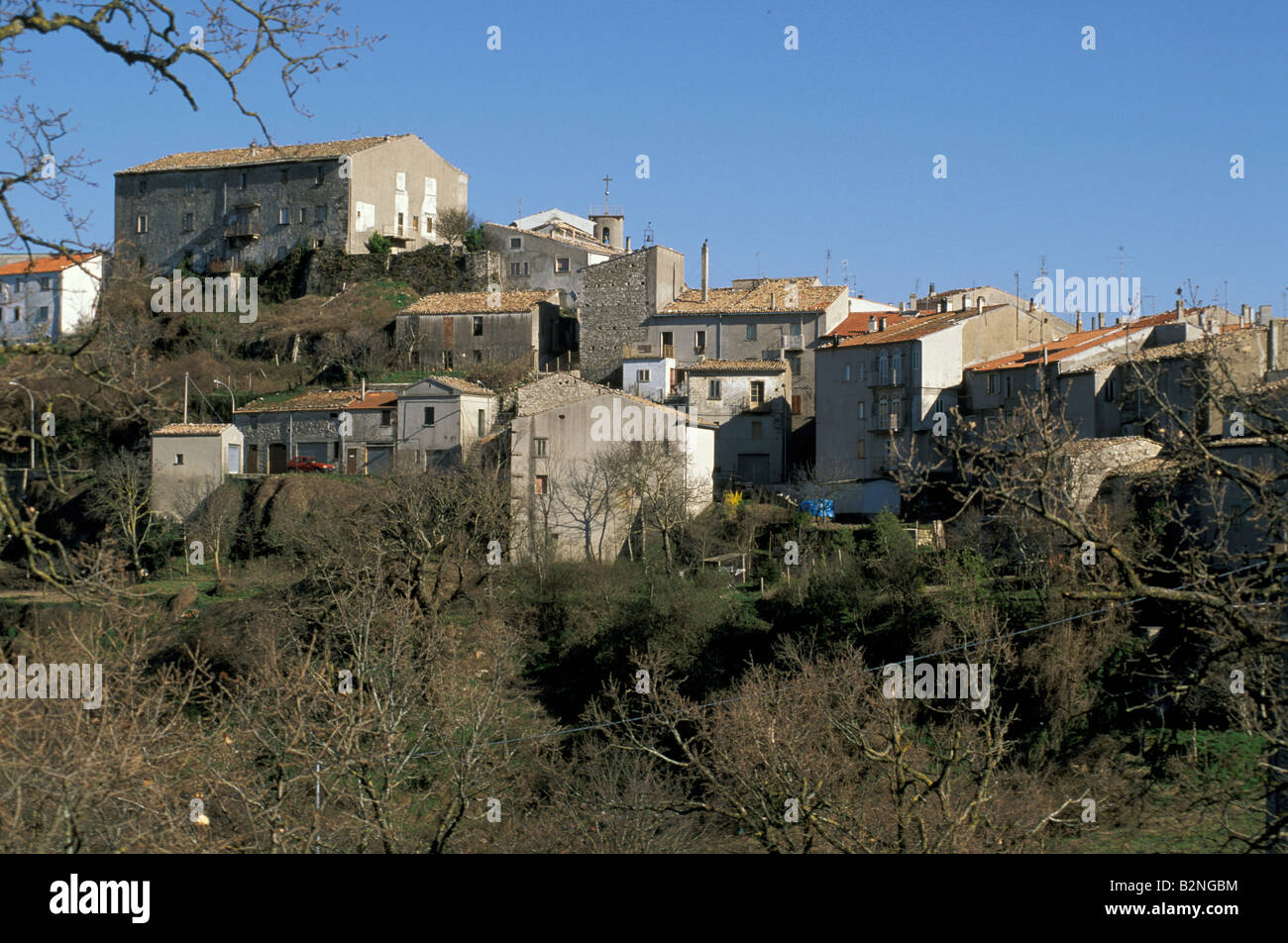 village view, chiauci, Italy Stock Photo - Alamy