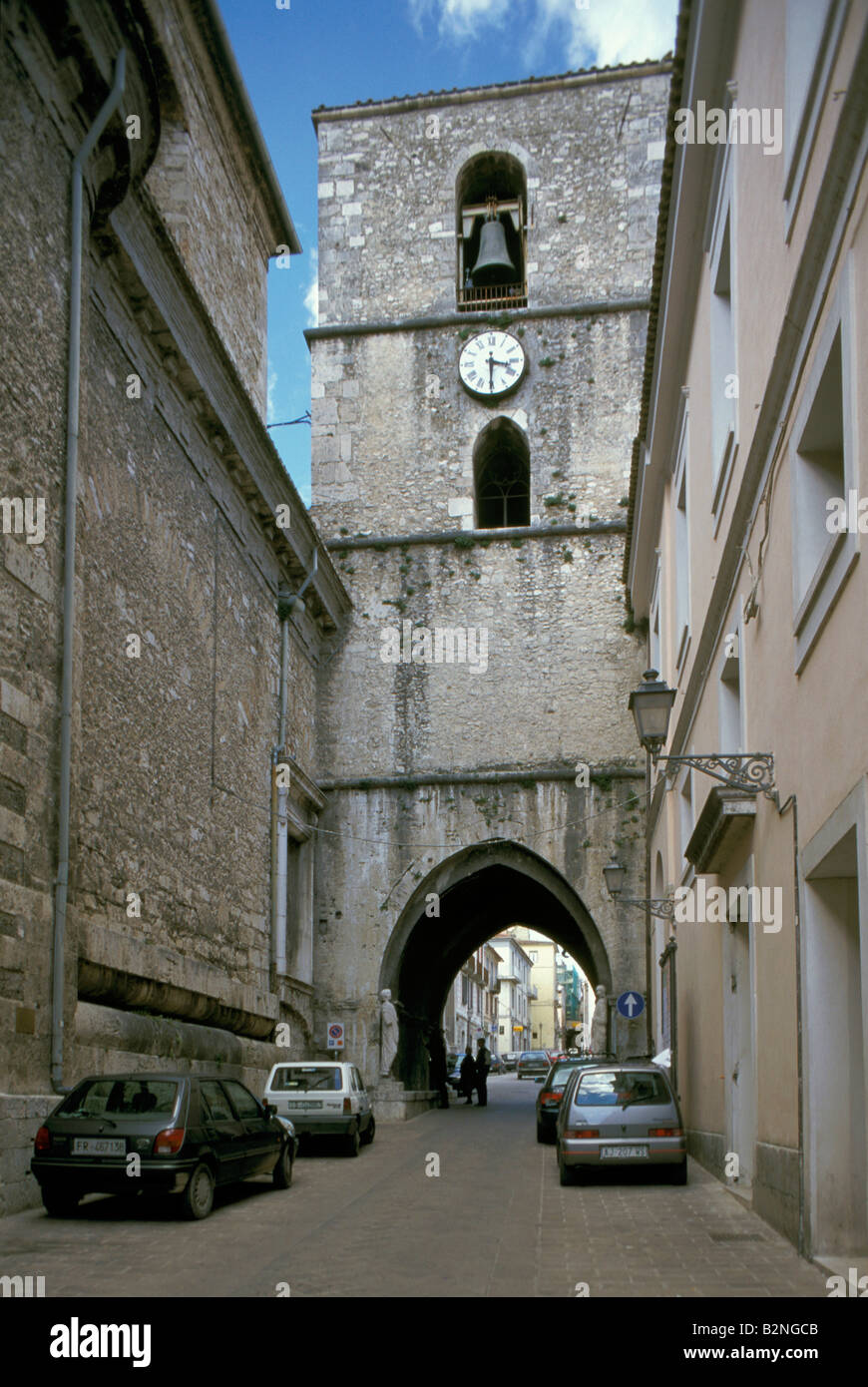 Corso marcelli and tower of cathedral hi-res stock photography and ...
