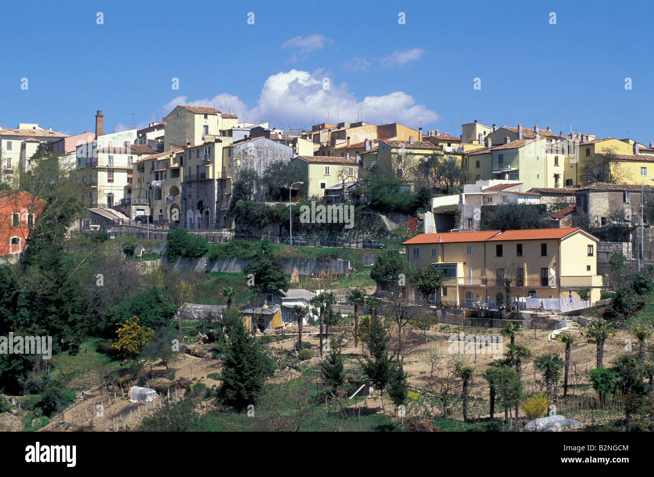 town view, isernia, Italy Stock Photo - Alamy