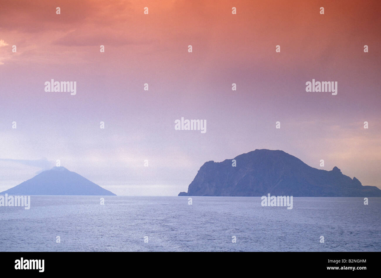 panarea and stromboli isles, aeolian panarea, Italy Stock Photo - Alamy