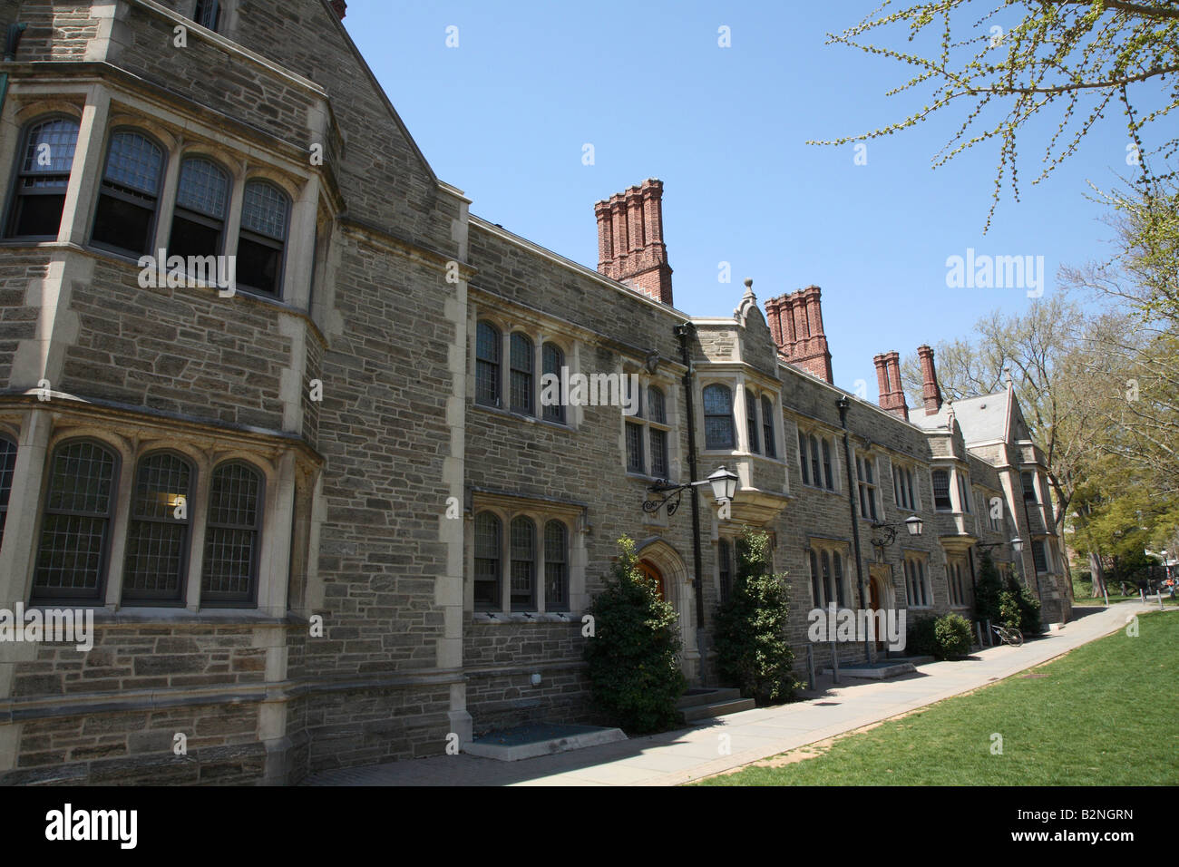 Side of Buyer Hall at Princeton University Stock Photo - Alamy