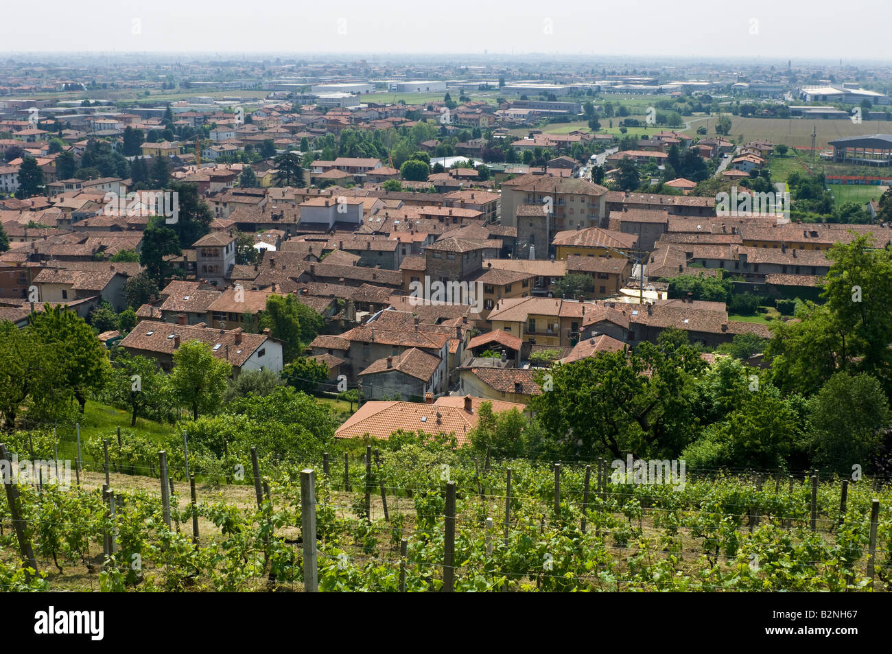 village view, mapello, Italy Stock Photo - Alamy