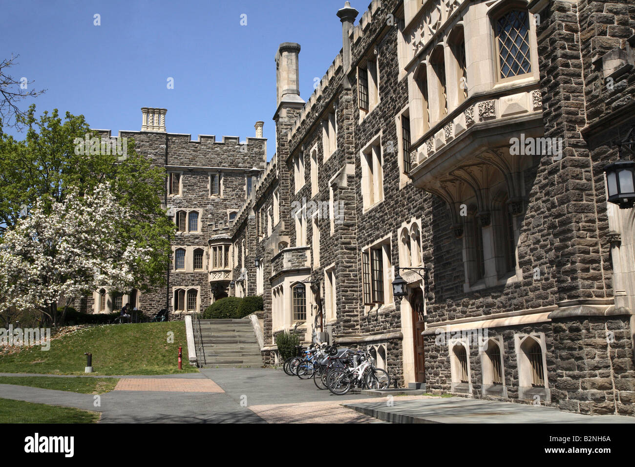 Side of Patton Hall at Princeton University Stock Photo - Alamy