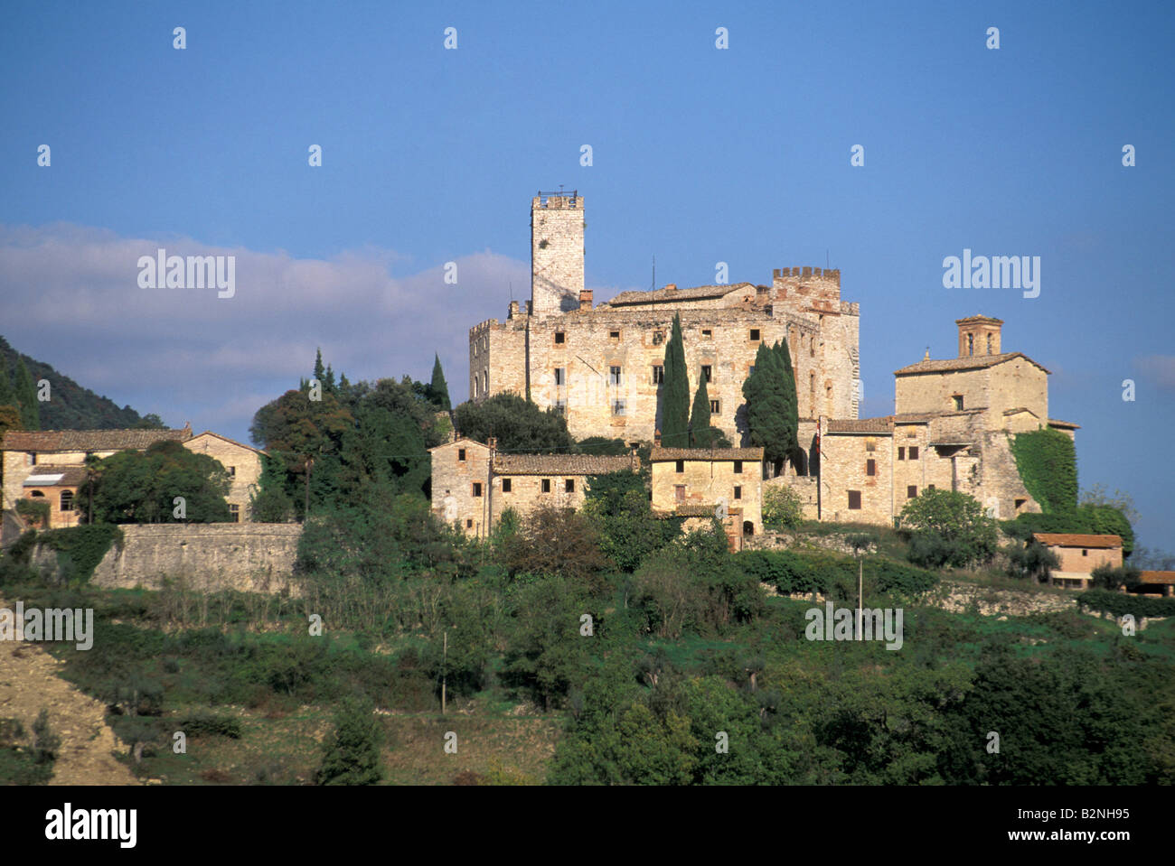 antognola castle, umbertide, Italy Stock Photo - Alamy