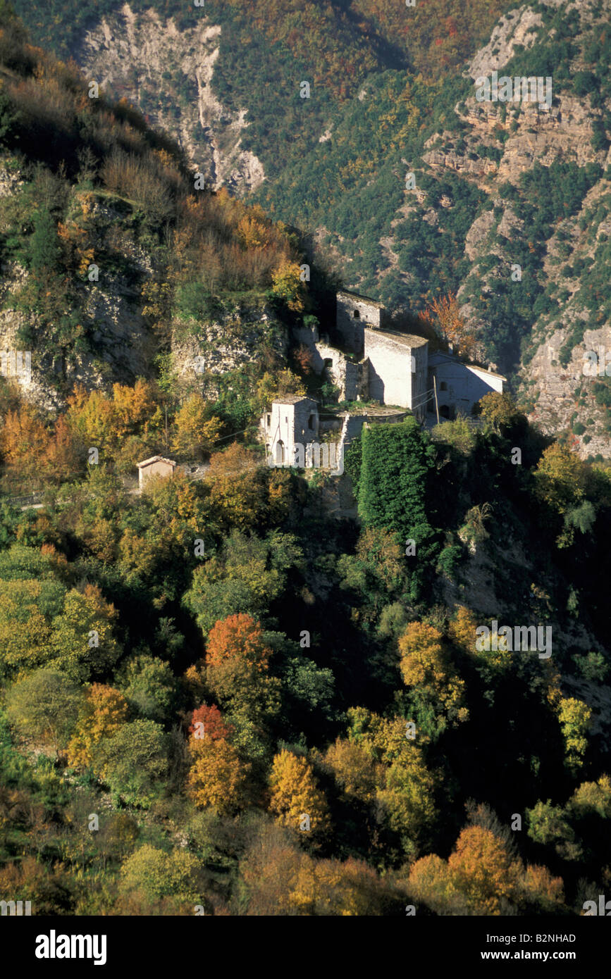 ponte village, valnerina, Italy Stock Photo - Alamy