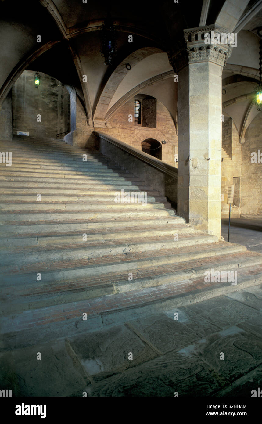 townhall, citta di castello, Italy Stock Photo - Alamy