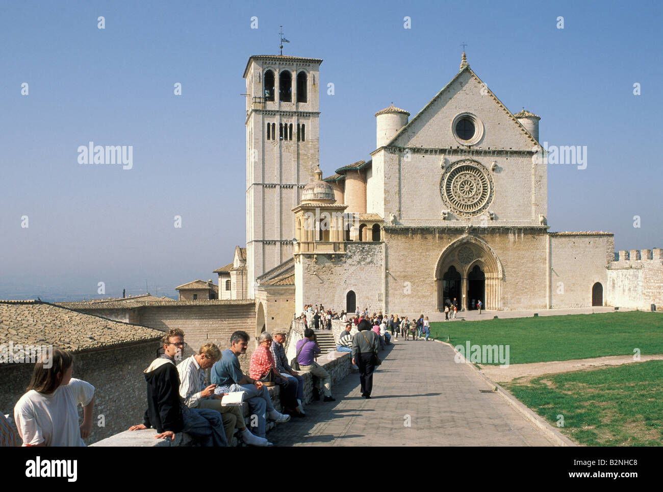 saint francis church, assisi, Italy Stock Photo - Alamy