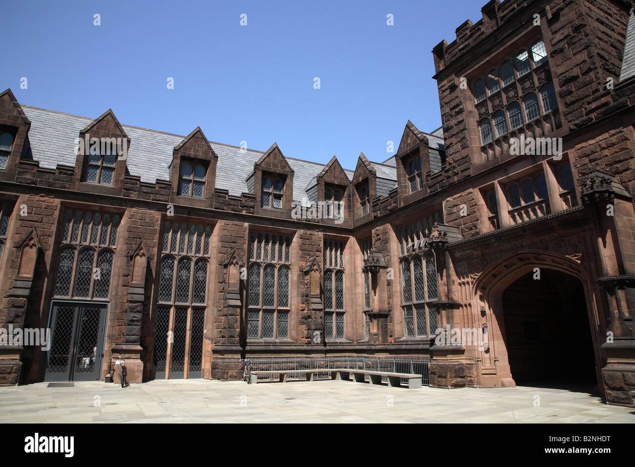 Princeton university east pyne hall building hi-res stock photography ...