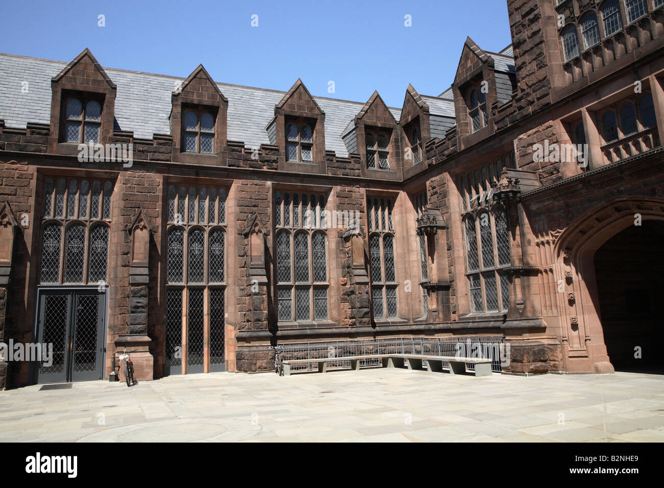 Princeton university east pyne hall building hi-res stock photography ...