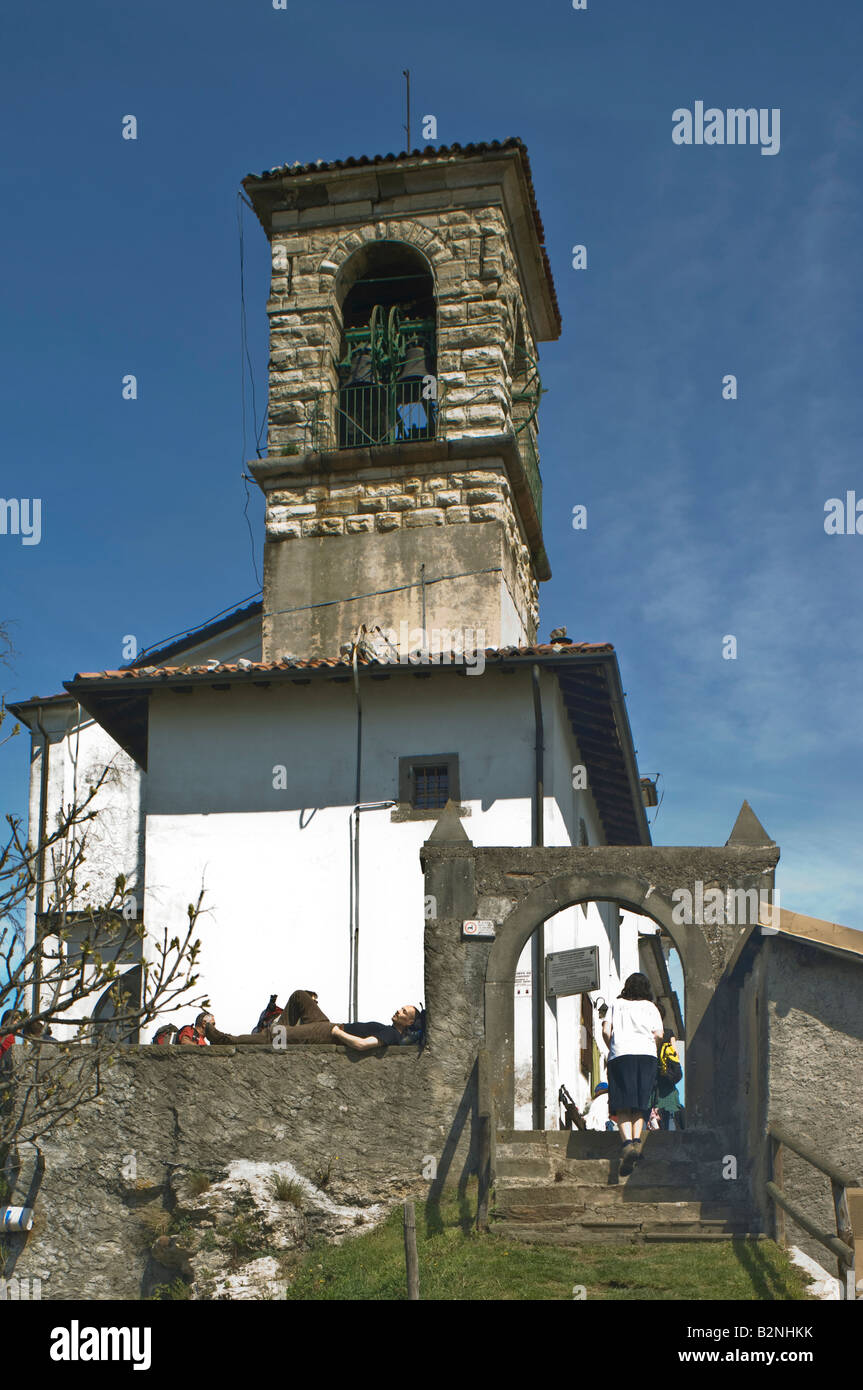 madonna della ceriola sanctuary, montisola, Italy Stock Photo - Alamy