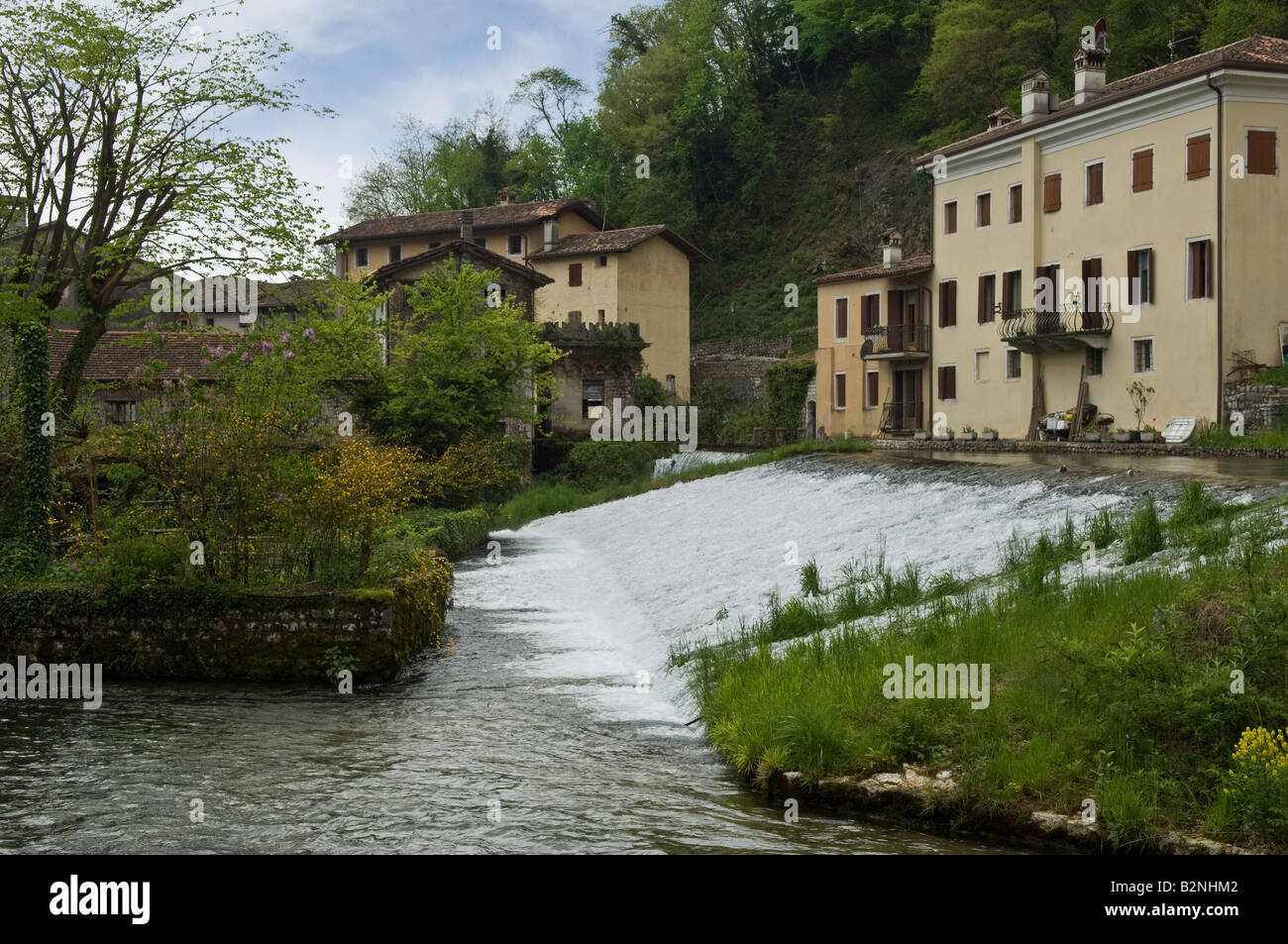 Village and gorgazzo stream hi-res stock photography and images - Alamy