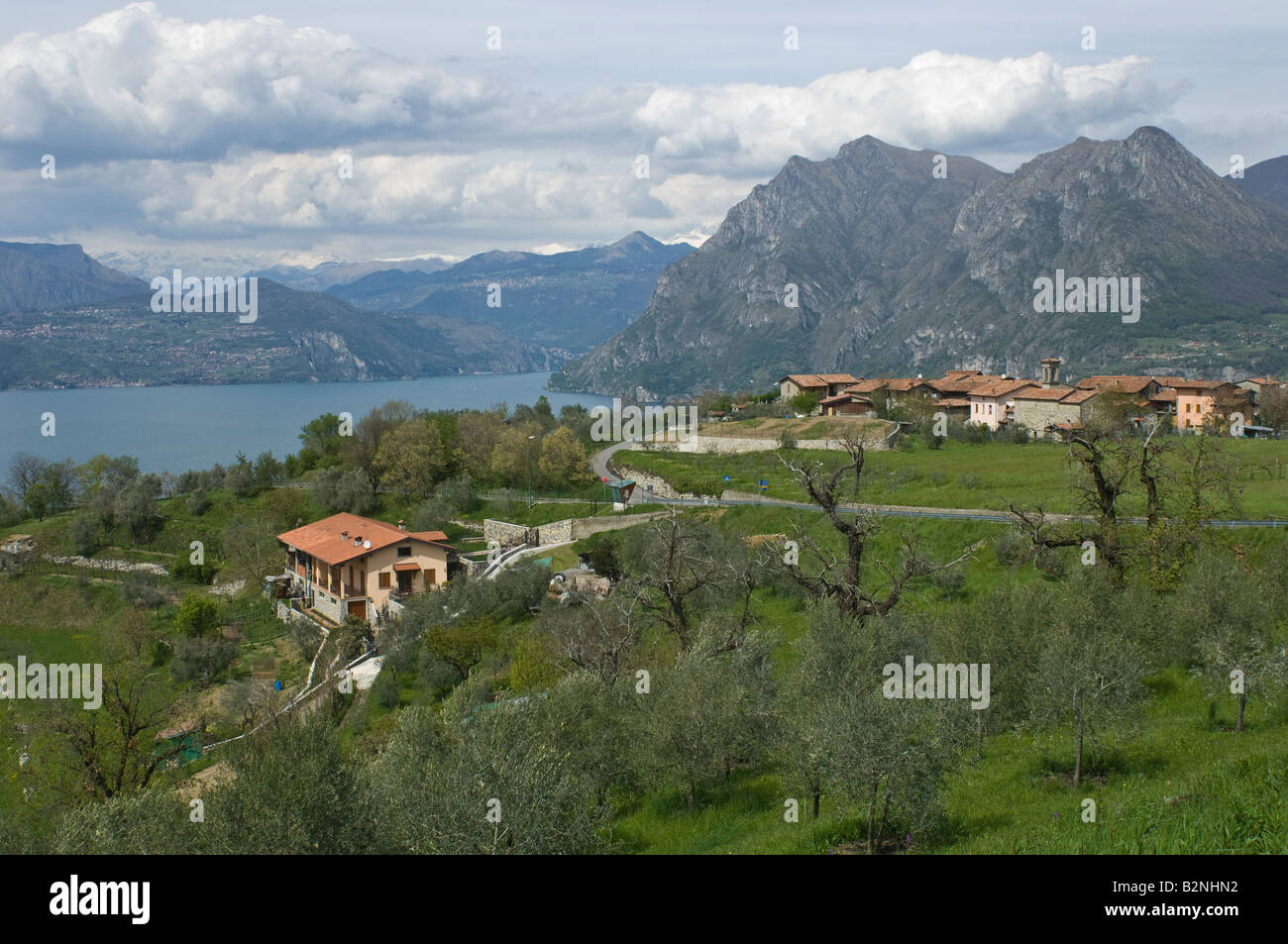 masse village, montisola, Italy Stock Photo - Alamy