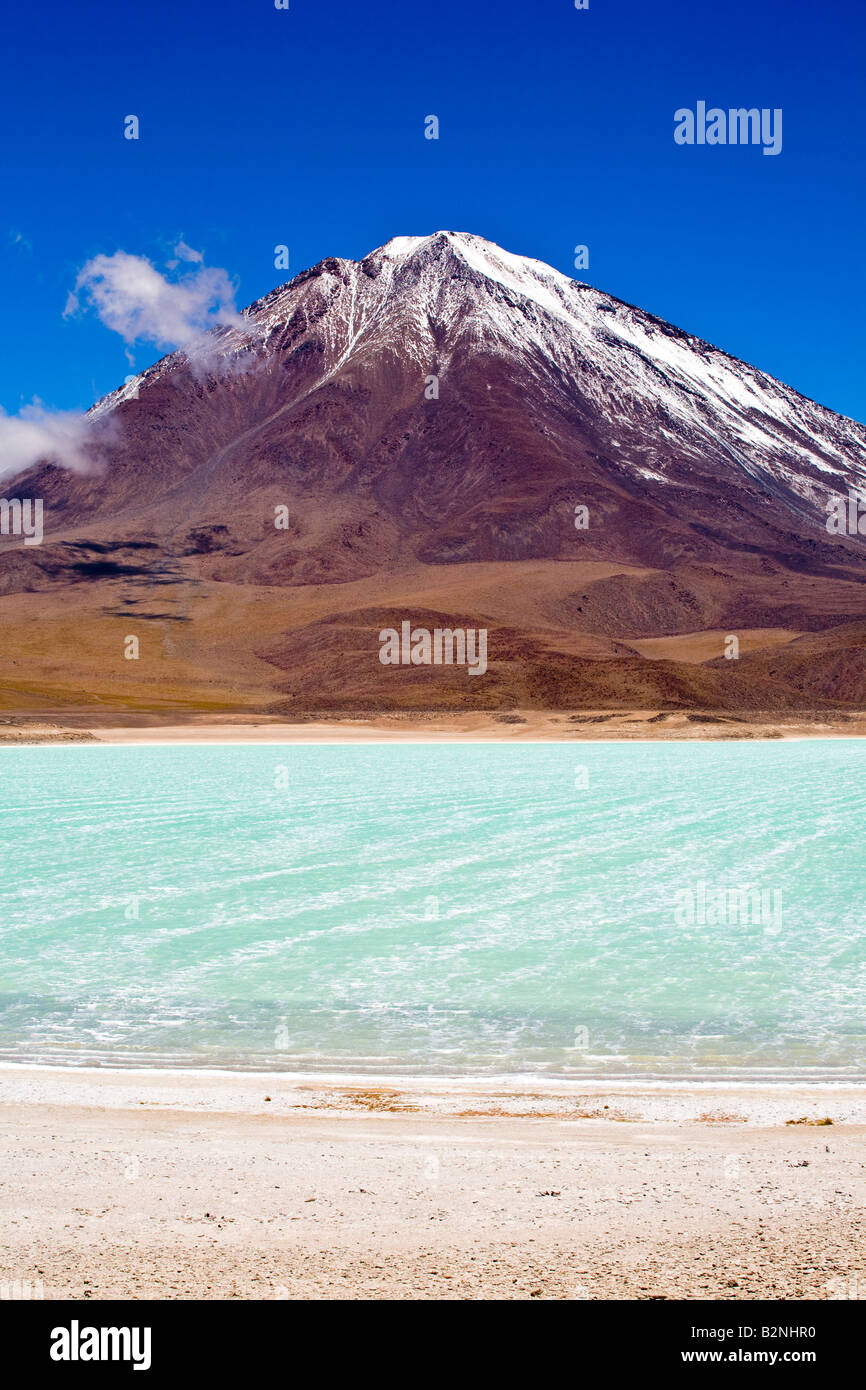 Bolivia Southern Altiplano Laguna Verde Laguna Verde and Volcan ...