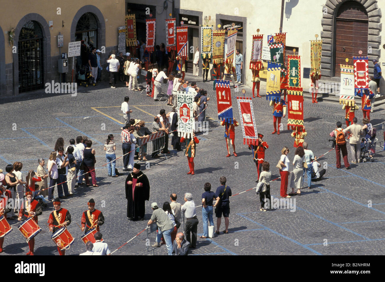 corpus domini procession, orvieto, Italy Stock Photo - Alamy