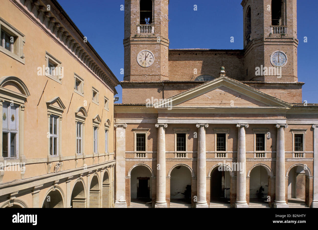 duomo and arcivescovado, camerino, Italy Stock Photo - Alamy