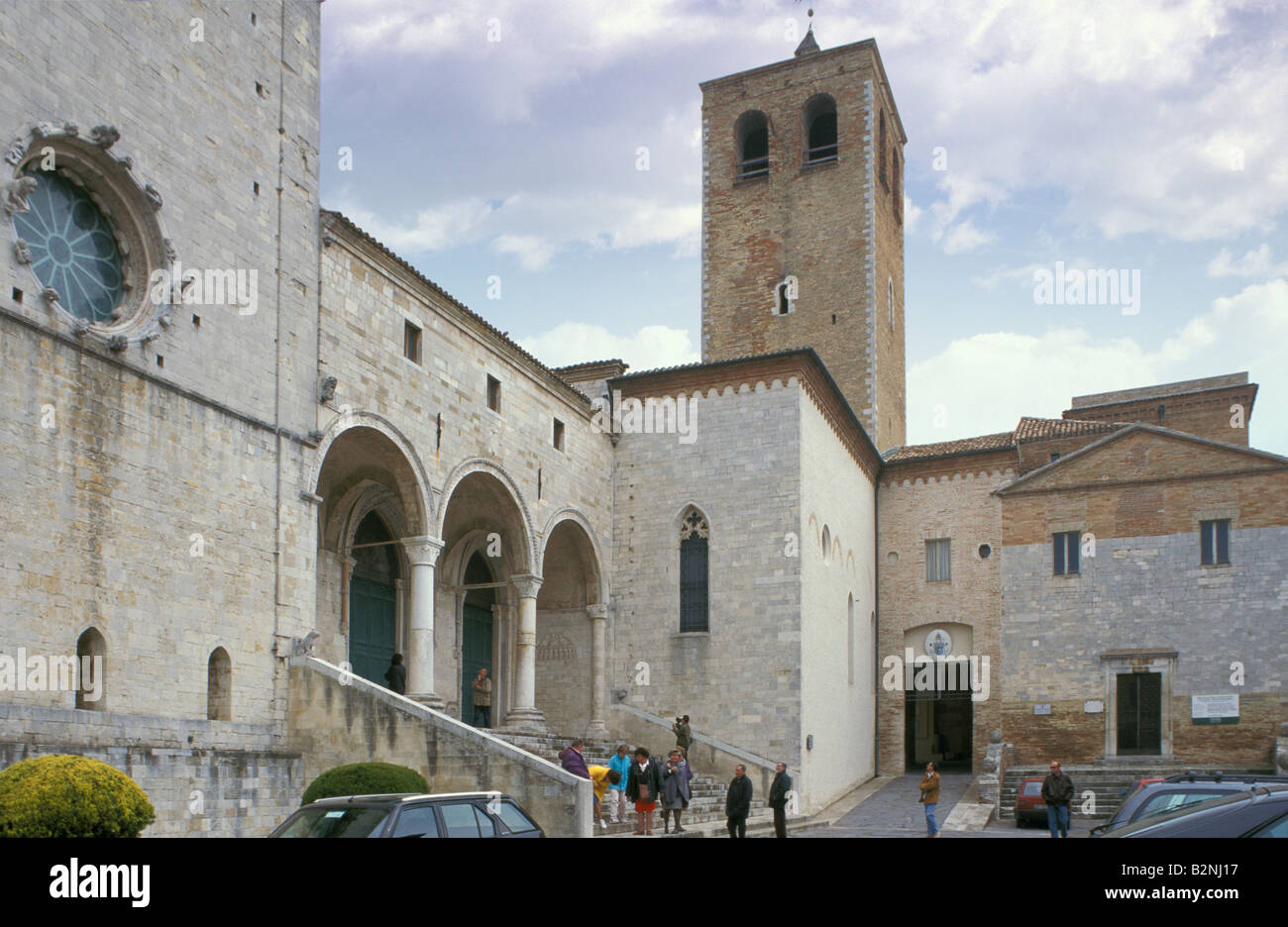 duomo and baptistery, osimo, Italy Stock Photo - Alamy