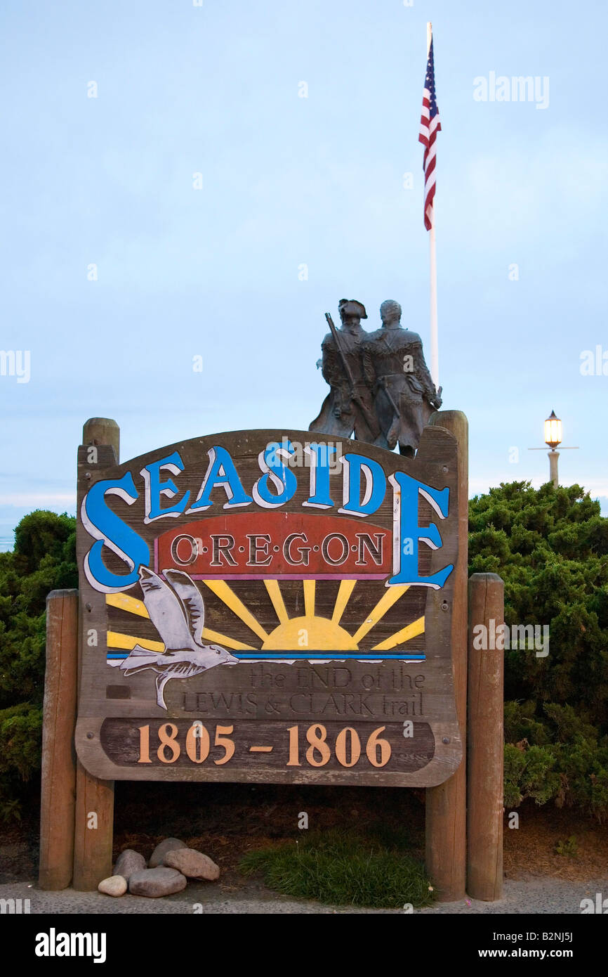 Oregon Coast, Lewis & Clark Historical Park, Oregon, United States of ...