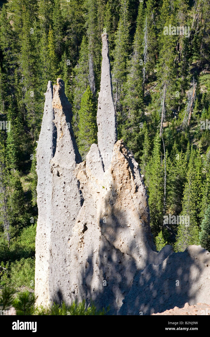 Pinnacles, Crater Lake National Park, Oregon, United States of America ...