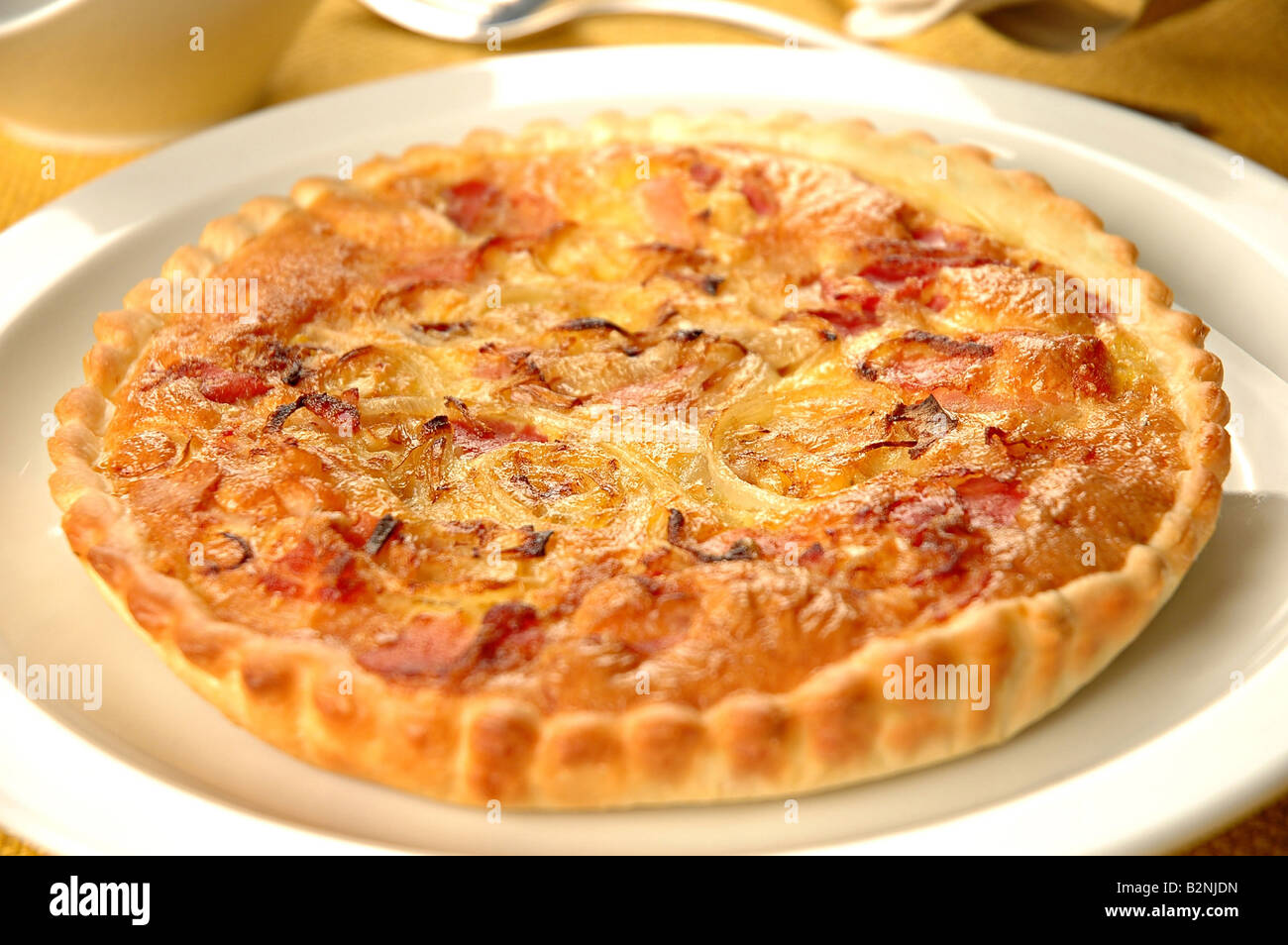 Quiche Lorraine, Italy Stock Photo - Alamy
