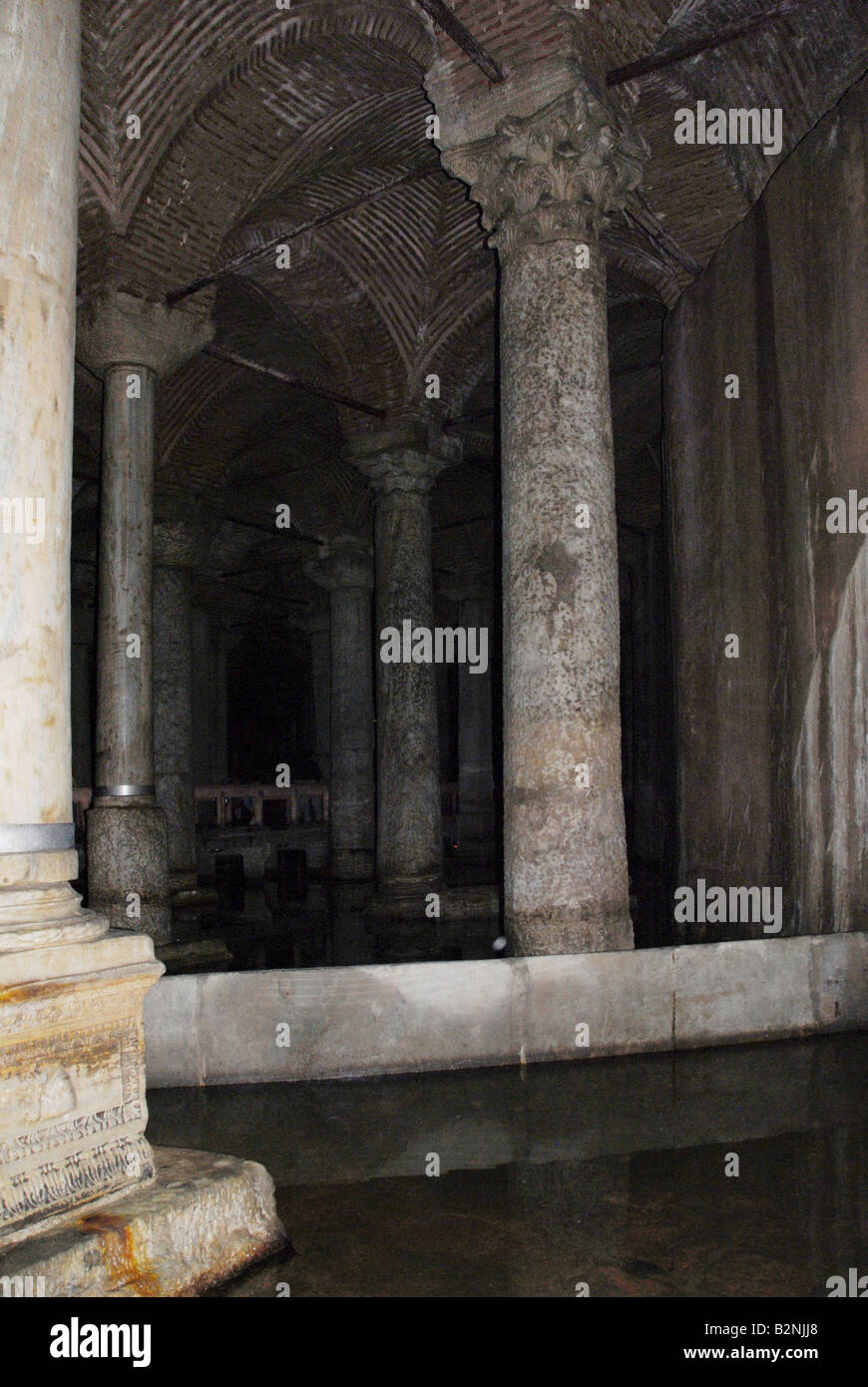 the Basilica cistern in Istanbul Stock Photo - Alamy