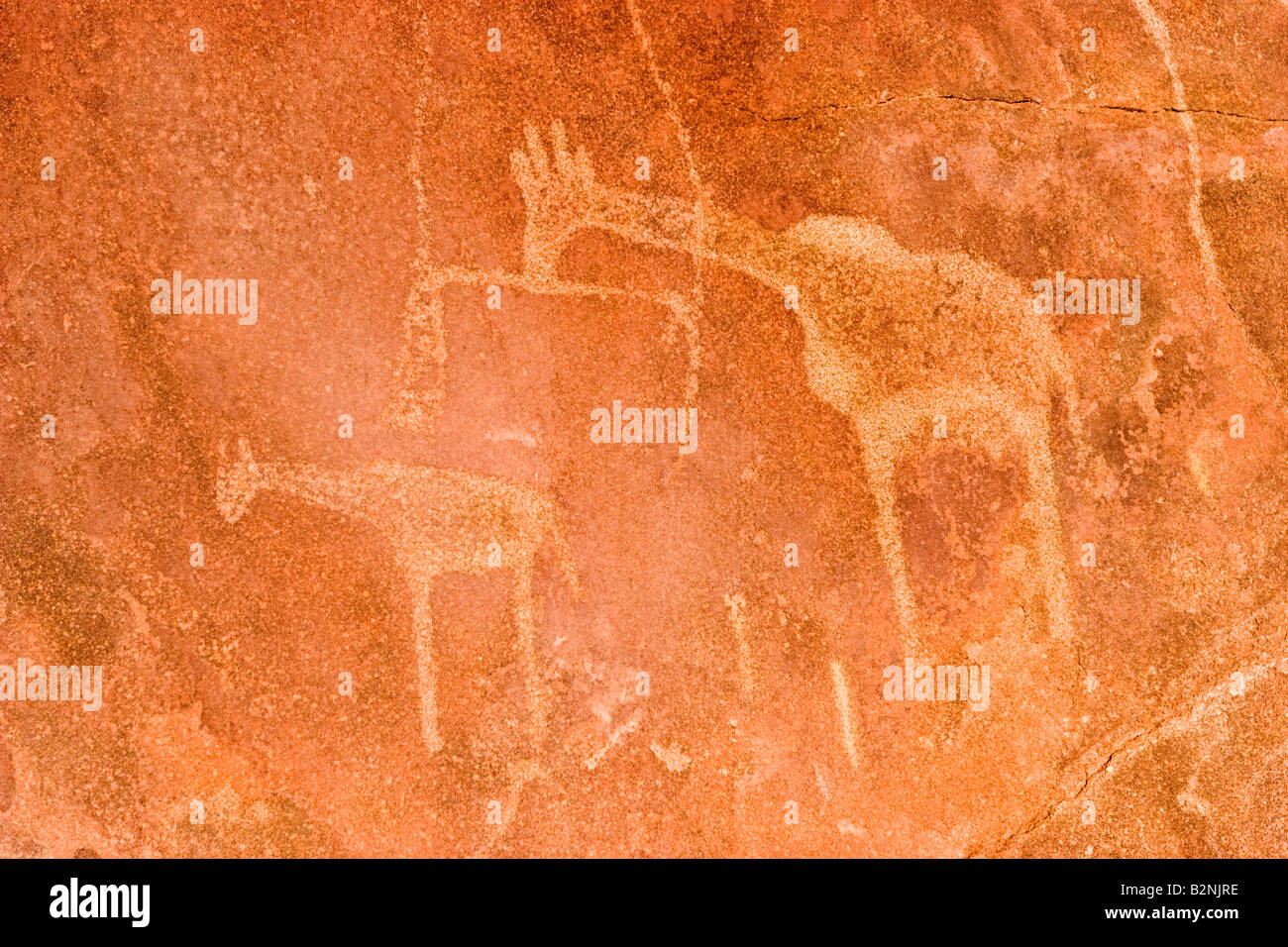 Ancient Rock Art in Twyfelfontein, Namibia Stock Photo - Alamy