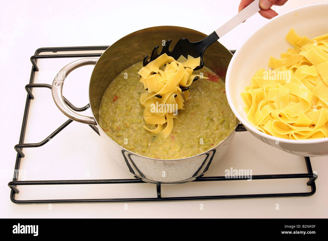 Preparation (Step.6), Macco soup, Typical calabrian food, Calabria ...