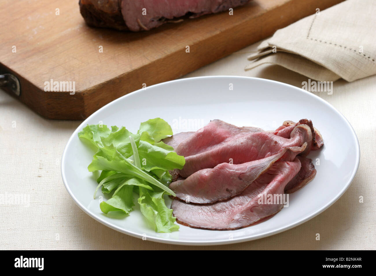 Roast beef, Italy Stock Photo - Alamy
