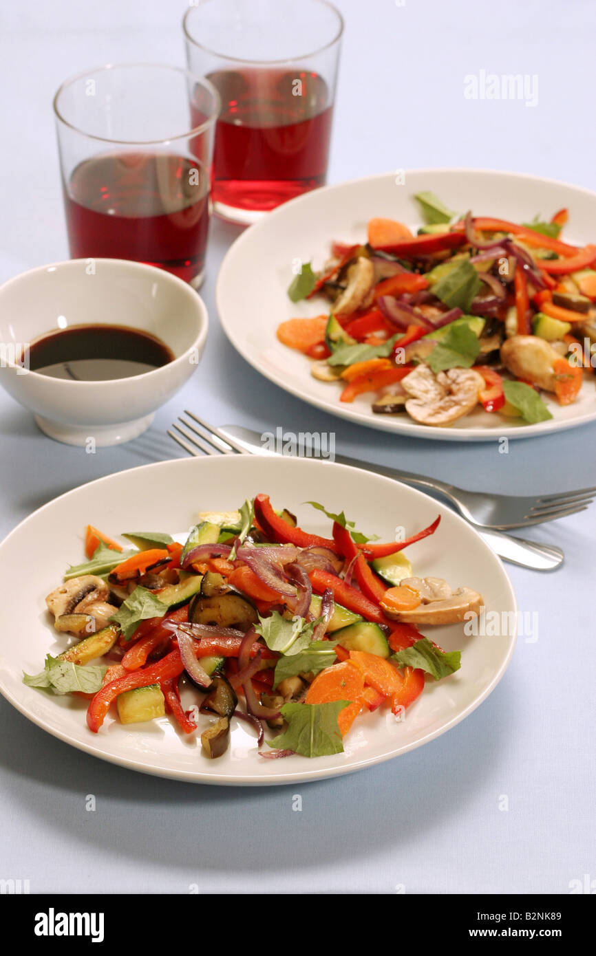 Panful of mixed vegetables, Italy Stock Photo - Alamy