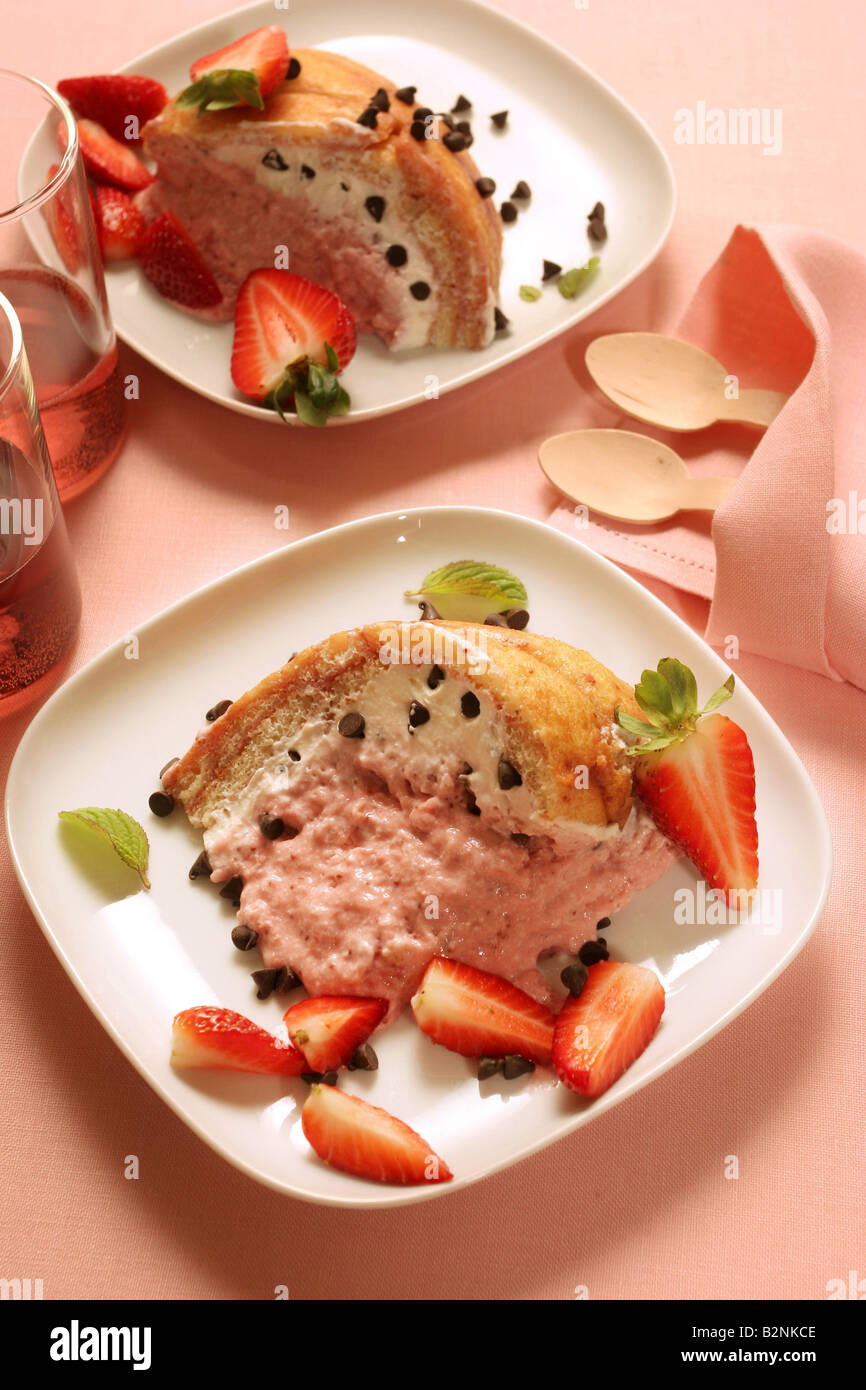 Zuccotto dessert hi-res stock photography and images - Alamy