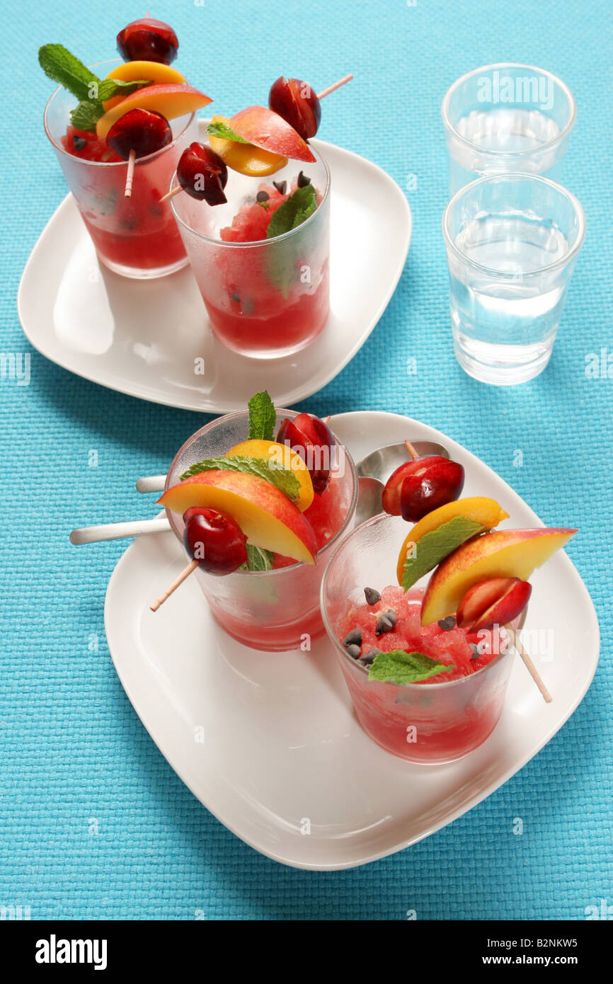 Watermelon water-ice, Italy Stock Photo - Alamy