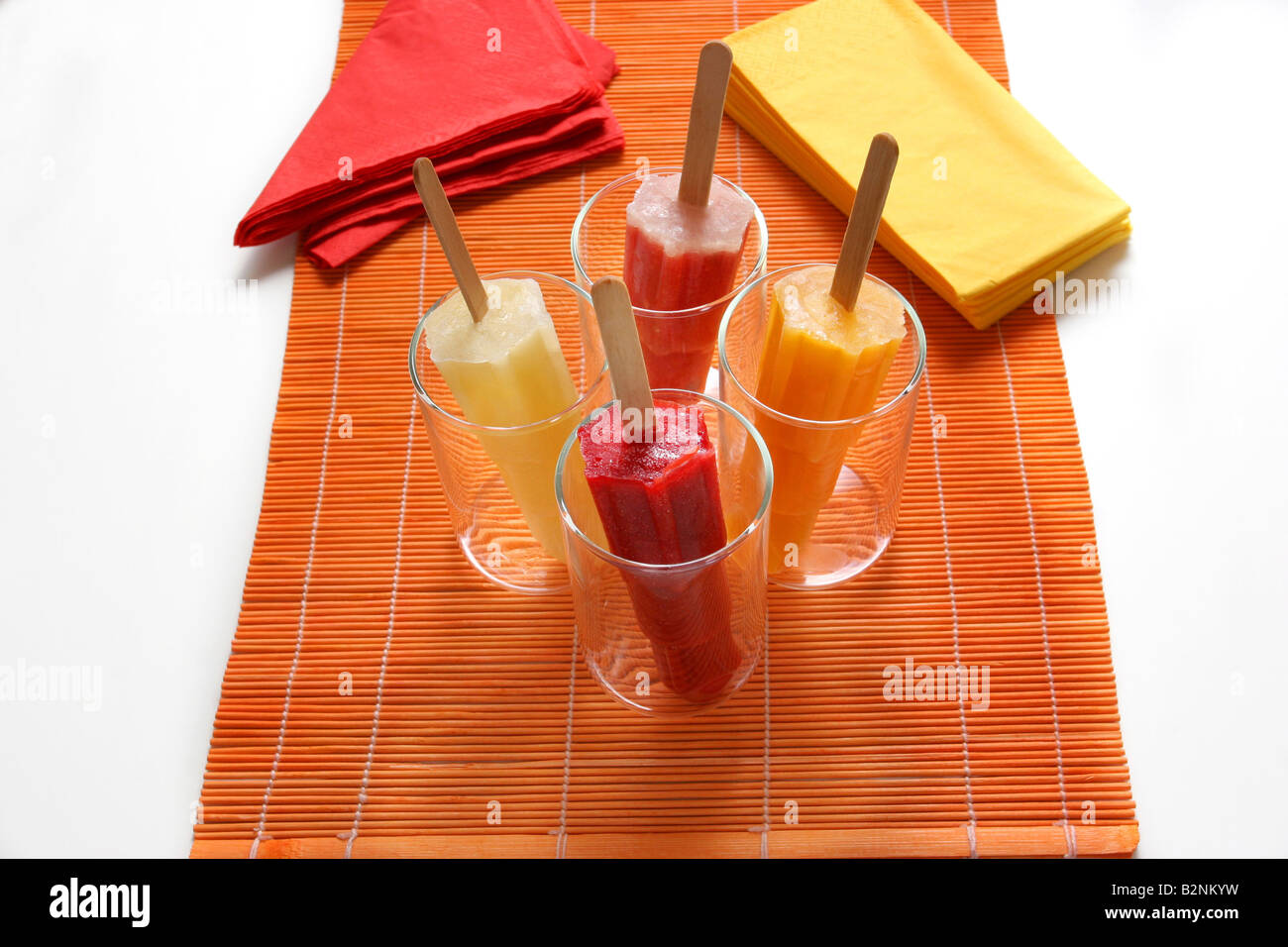 Fruit lollipop, Italy Stock Photo - Alamy