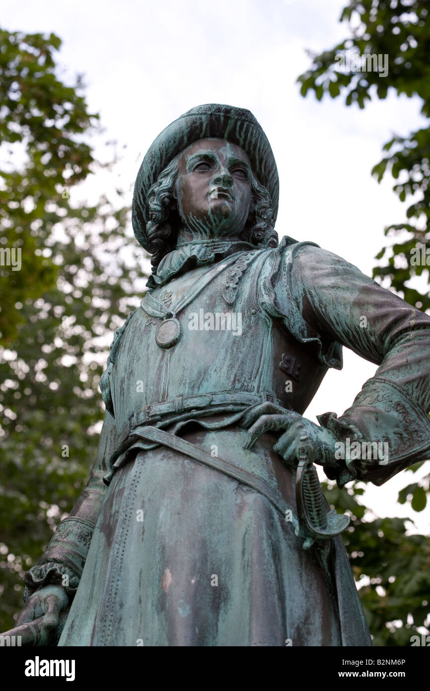Statue of Peter Tordenskiold (Trondheim Stock Photo - Alamy
