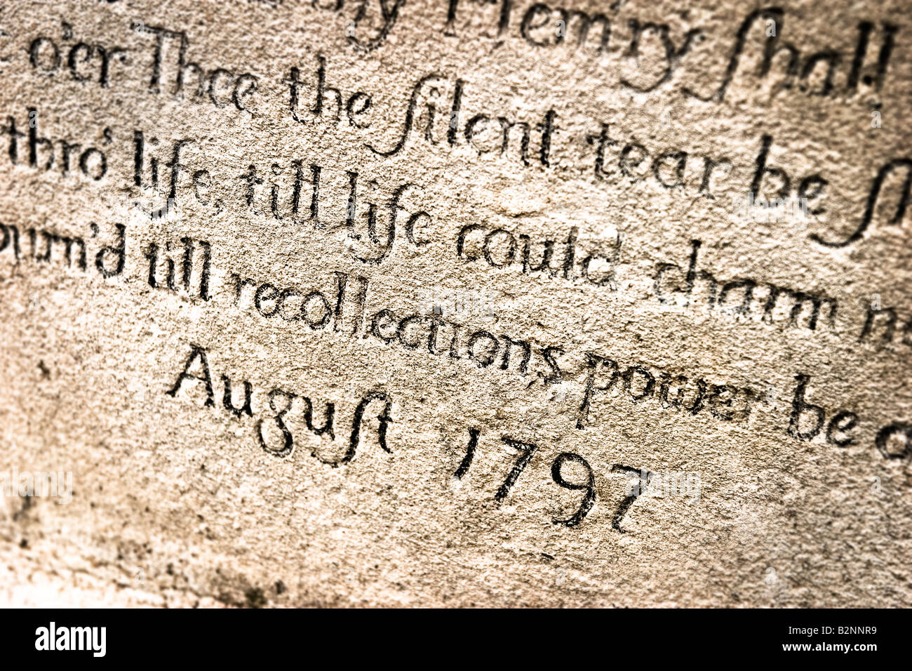Memorial stone inscription hi-res stock photography and images - Alamy