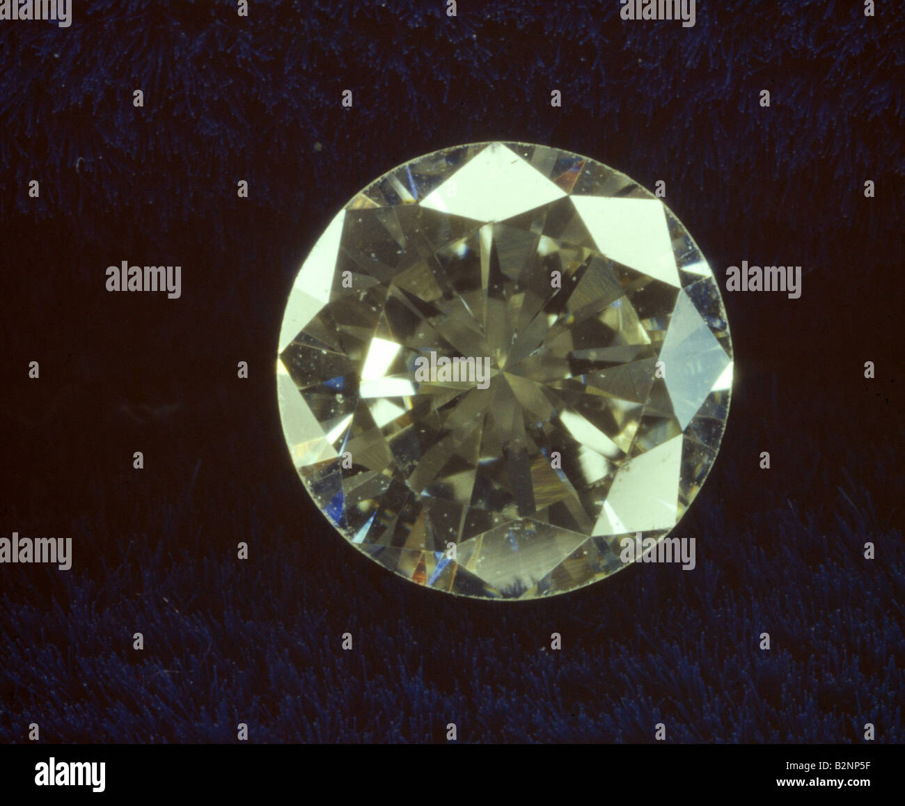 CUT DIAMOND ONE MINERAL FORM OF THE ELEMENT CARBON Stock Photo - Alamy